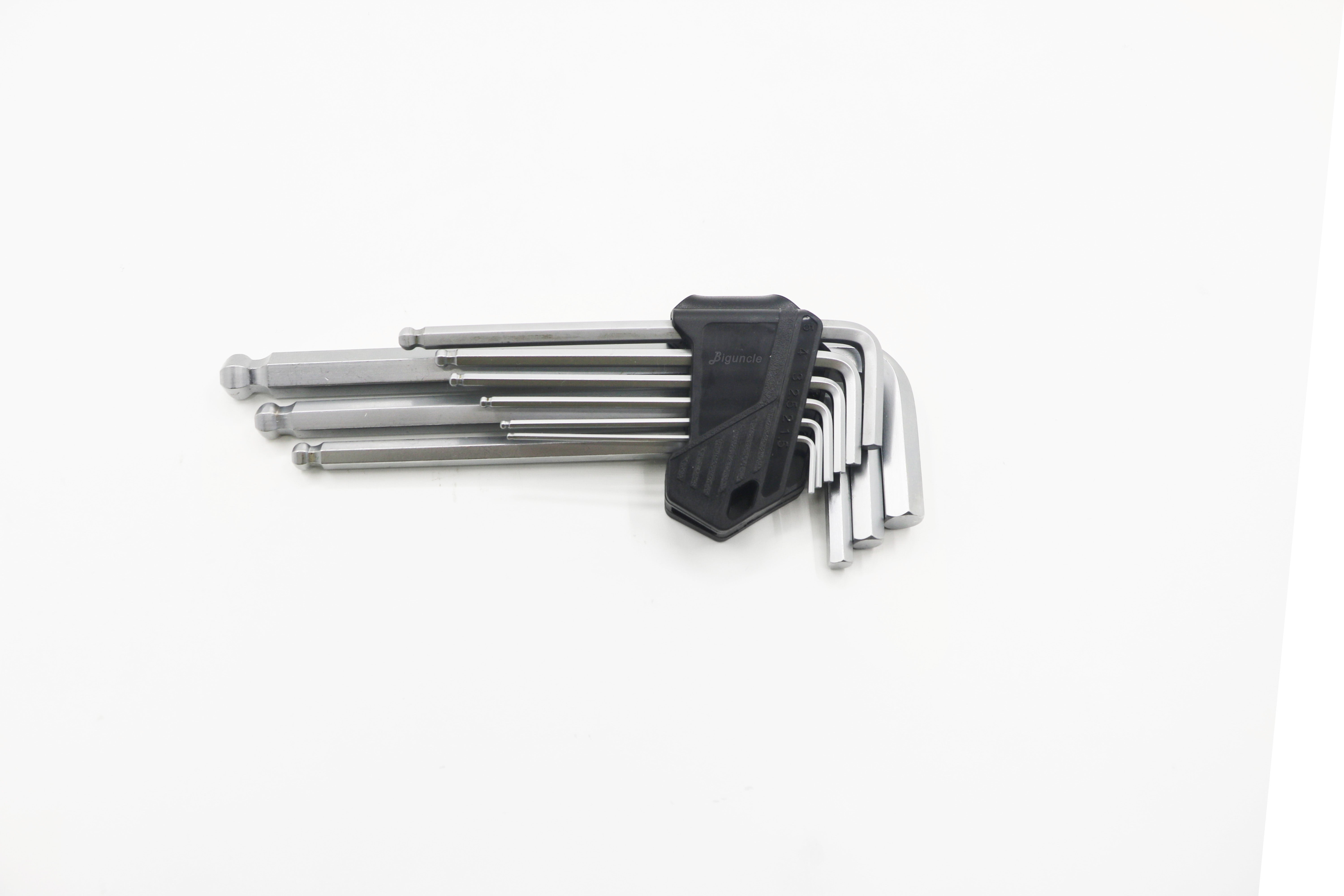 9 pc Long Arm Ball Point Hex Key Set – Big Uncle Tools